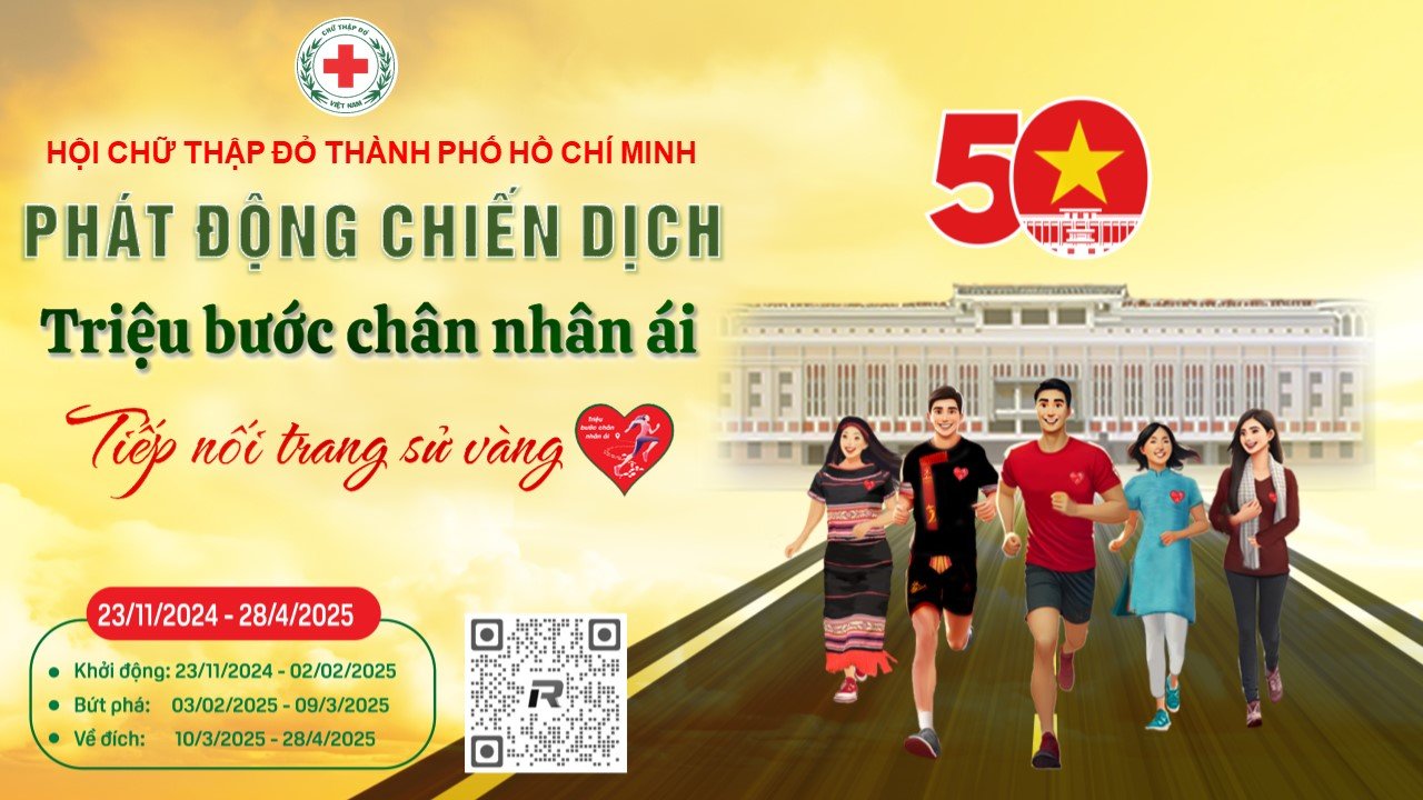 Hội Chữ thập đỏ Thành phố Hồ Chí Minh | TPHCM đồng loạt ra quân ngày 22/12/2024, thực hiện Chiến ...